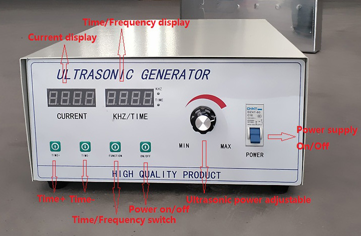 Immersive ltrasonic plate